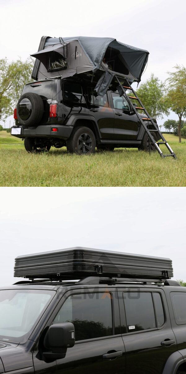 Car Side Open Aluminium Roof Top Tent - Remaco Roof Top Tent