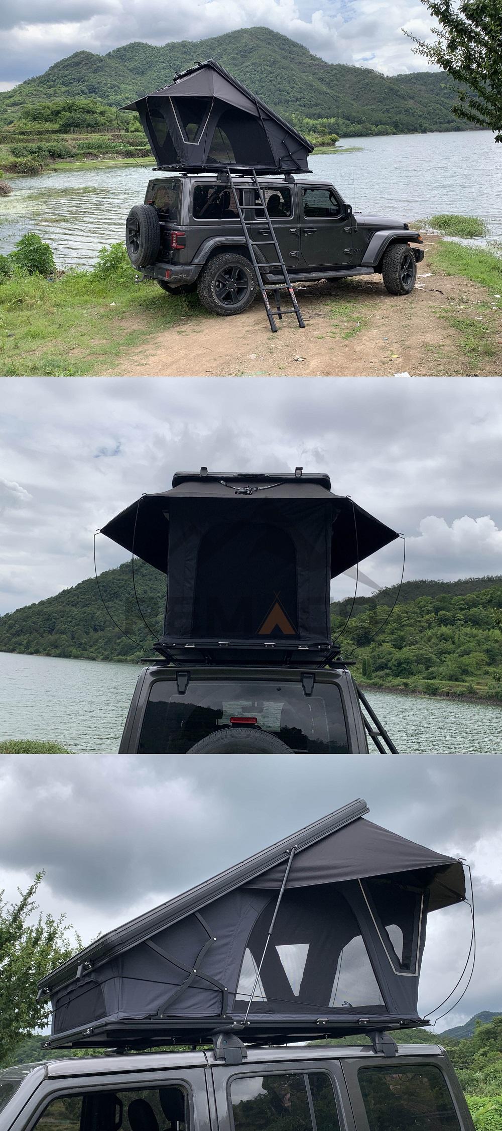 Hard Shell Large Aluminum Roof Top Tent - Remaco Roof Top Tent