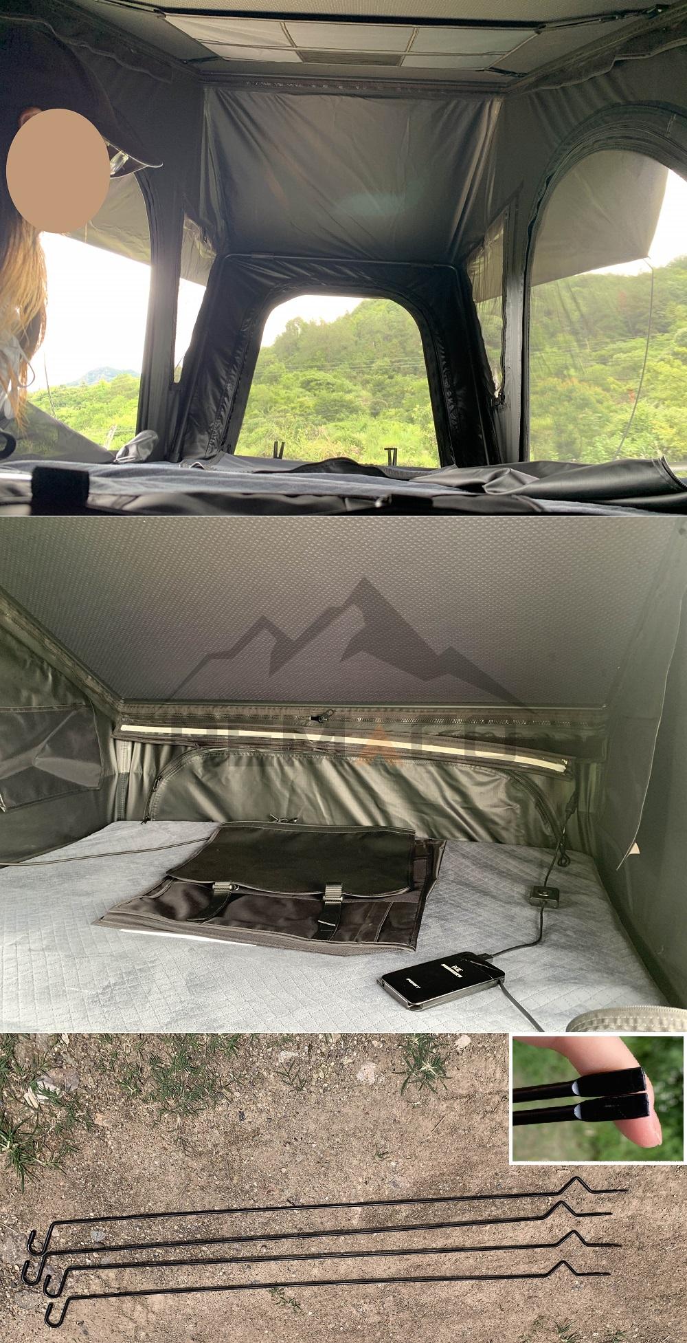 Hard Shell Large Aluminum Roof Top Tent - Remaco Roof Top Tent