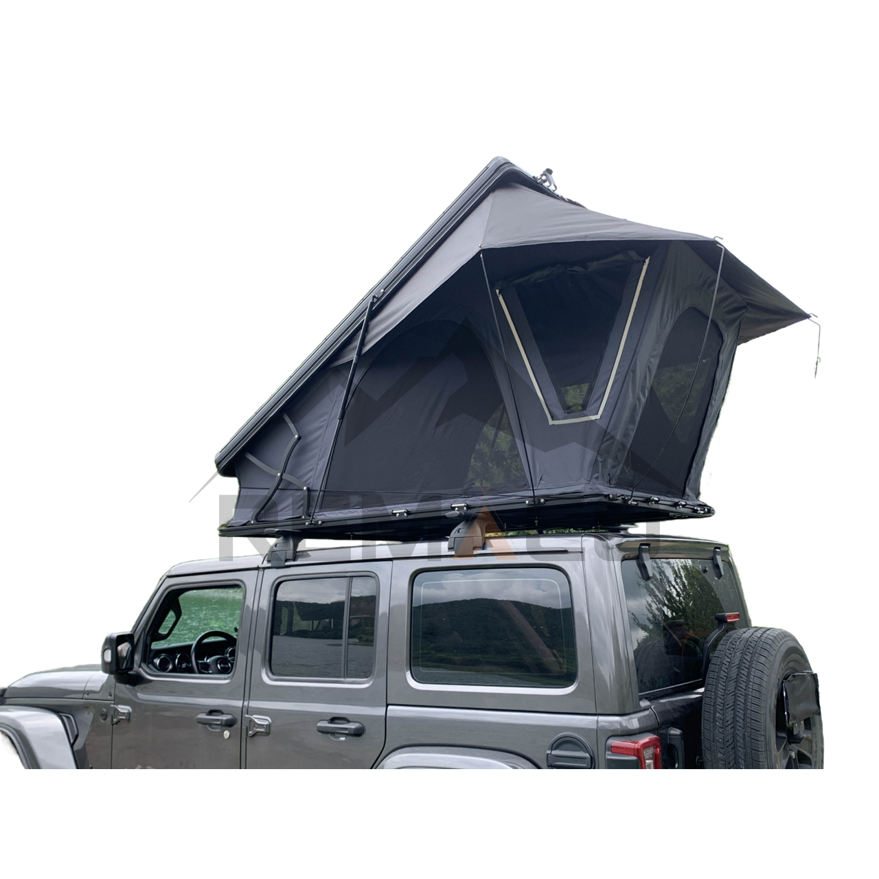 Hard Shell Large Aluminum Roof Top Tent - Remaco Roof Top Tent