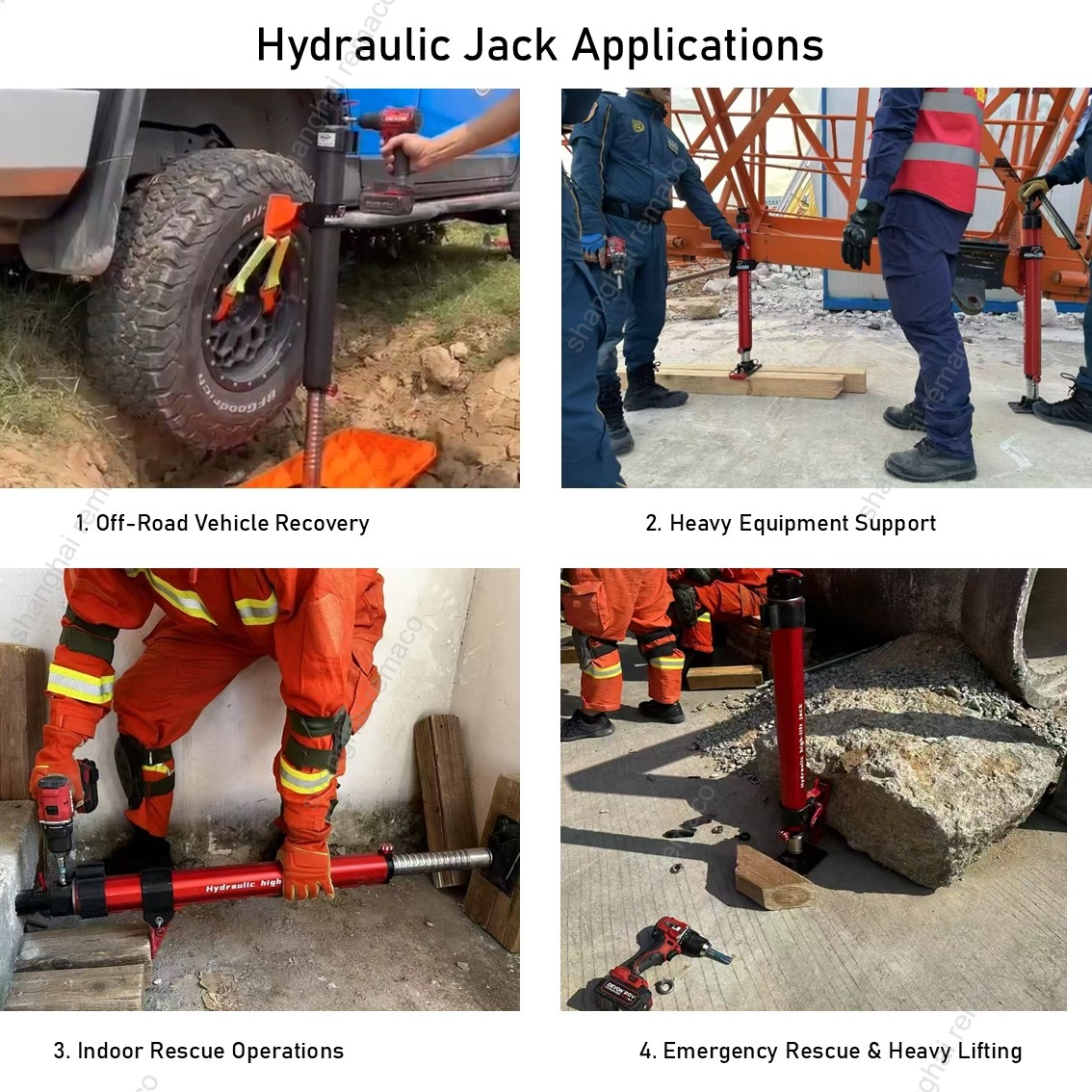 Manual/Electric Hydraulic Jack - Remaco - Overland equipment & 4x4 ...